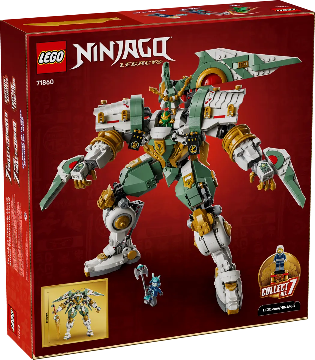 LEGO® NINJAGO® Lloyd's Titan Mech 15th Anniversary 71860 – Courtside ...