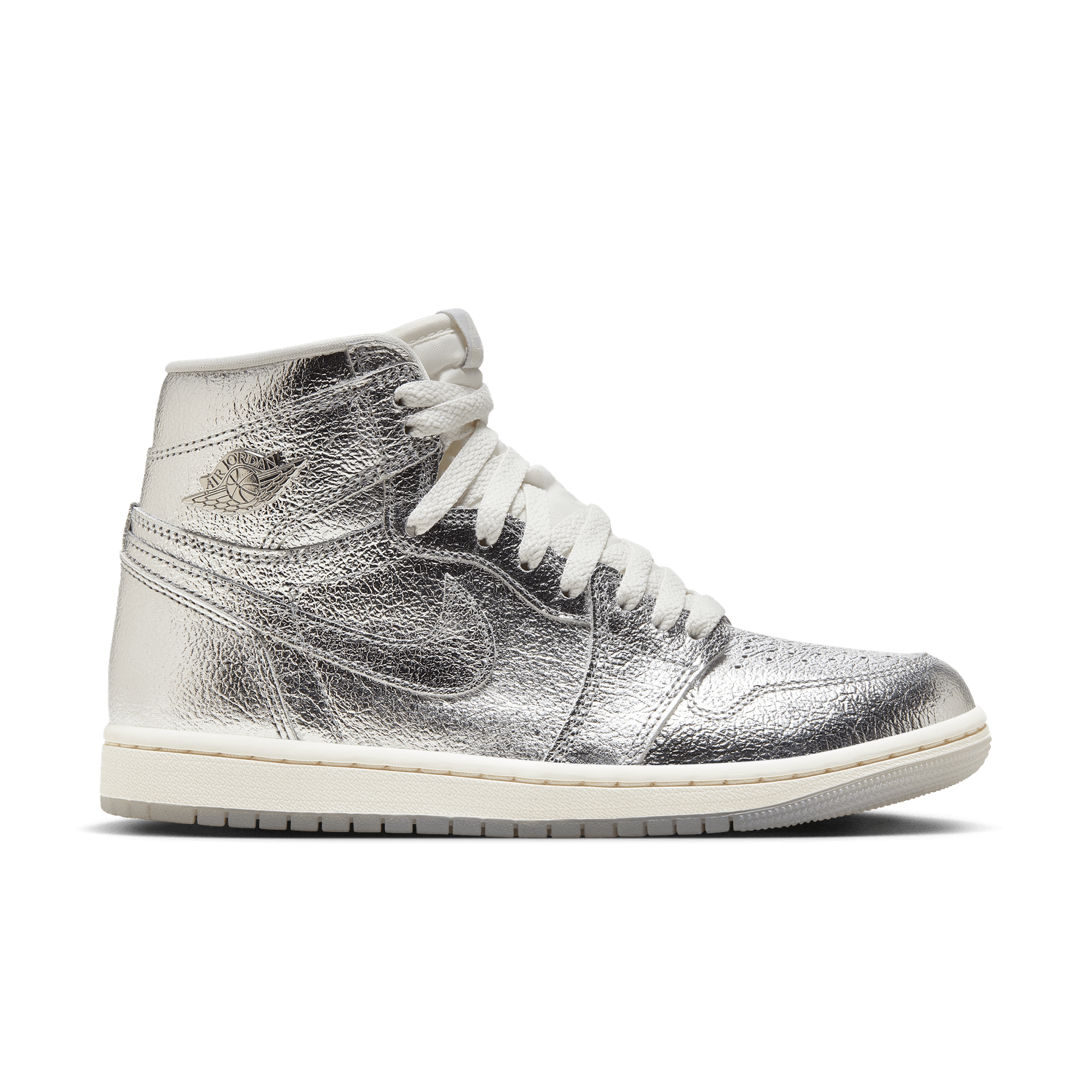 Women's Air Jordan 1 Retro High 'Metallic Silver' – Courtside Sneakers
