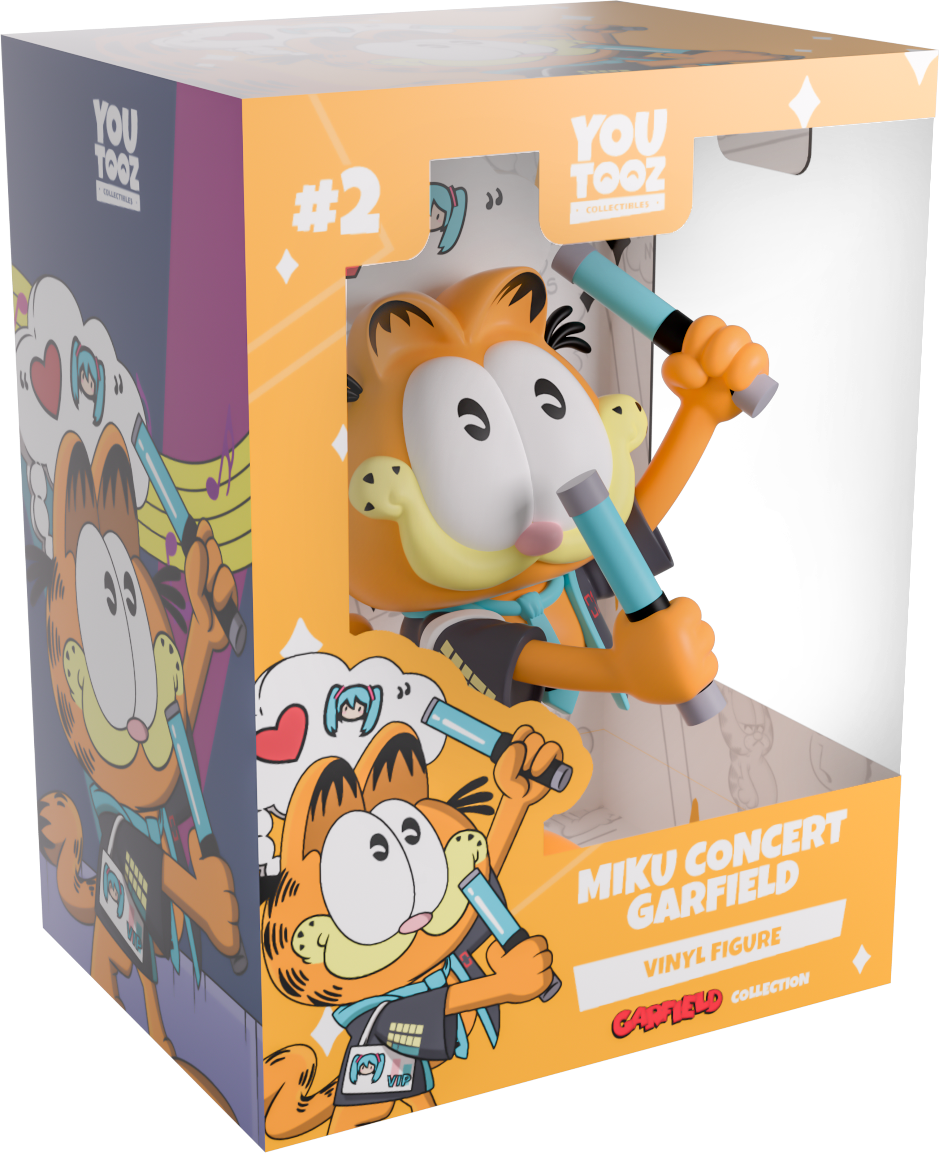 YouTooz Garfield - Miku Concert Garfield #2 *Feb 2026* – Courtside Sneakers